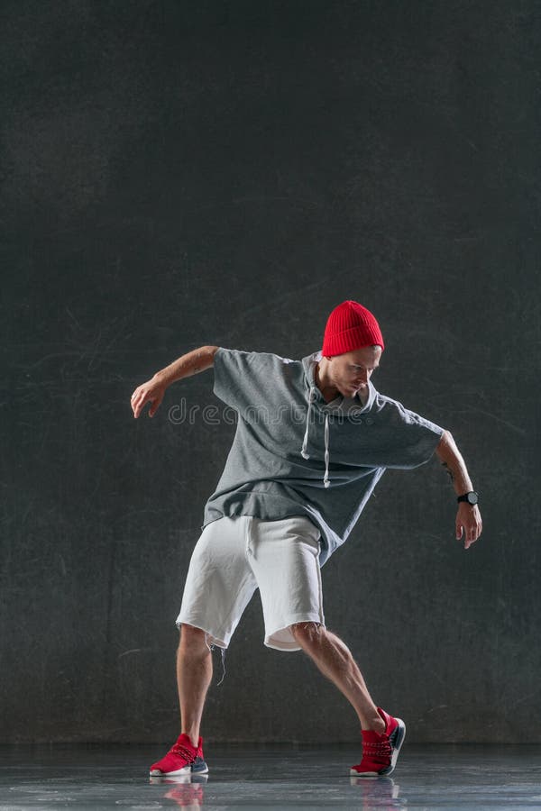 Young Beautiful Male Dancer Posing in Studio Stock Photo - Image of ...