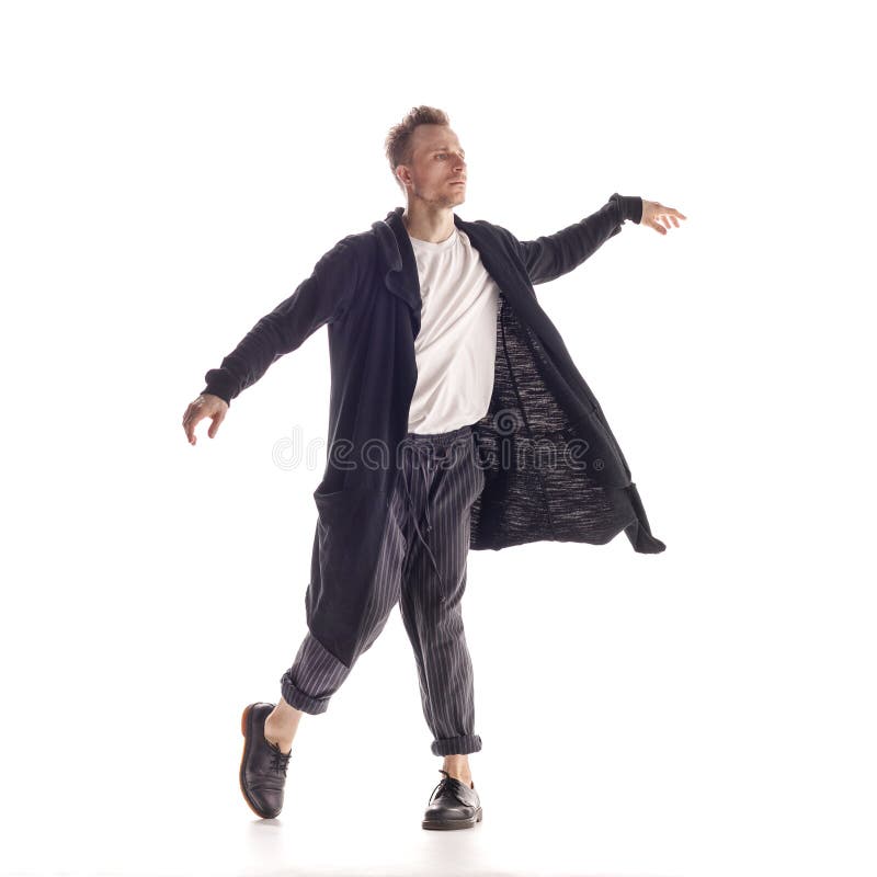 Young Beautiful Dancer Posing in the Studio Stock Photo - Image of ...