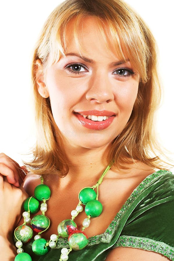 Young Beautiful Woman with Cute Smile Stock Image - Image of adorable ...