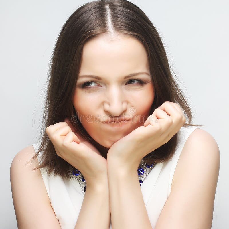 Young beautiful woman stock photo. Image of adult, looking - 56177752