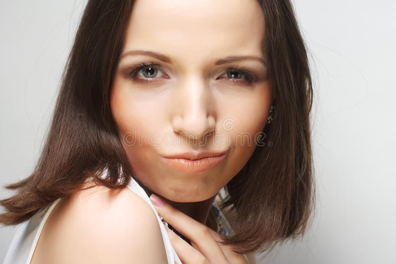 Young beautiful woman stock photo. Image of casual, elegant - 56177758