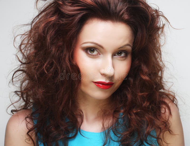 Young beautiful woman stock image. Image of background - 58638493