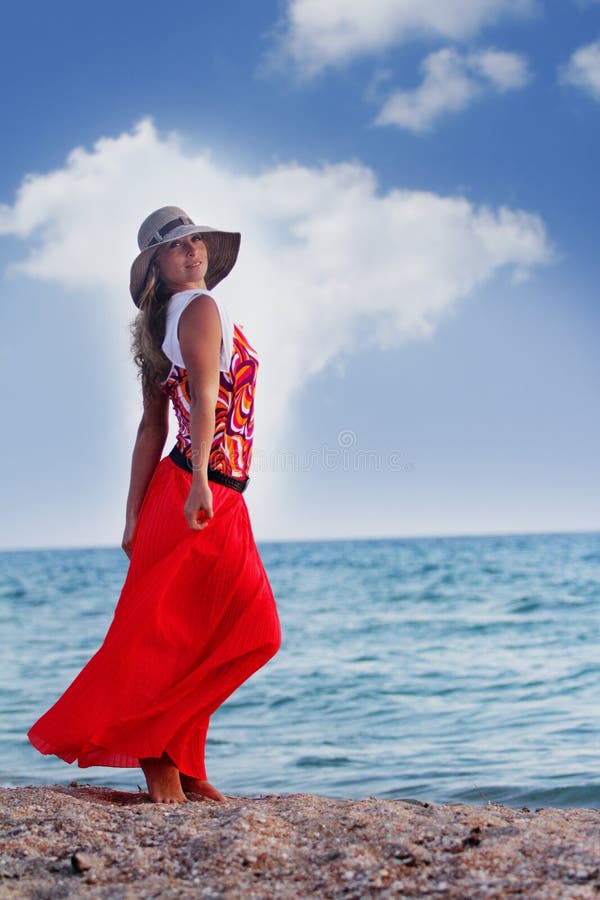 Underwater Portrait Of Young Beautiful Woman Stock Image - Image of ...