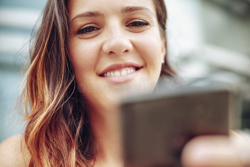 Young Beautiful Woman stock image. Image of outdoors - 88656255