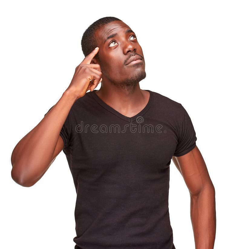 22,475 Black Man Face Thinking Stock Photos - Free & Royalty-Free Stock ...