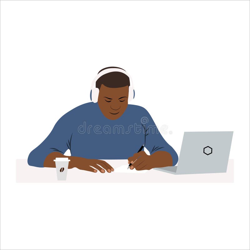 Smart Working Black White Stock Illustrations – 1,489 Smart Working ...