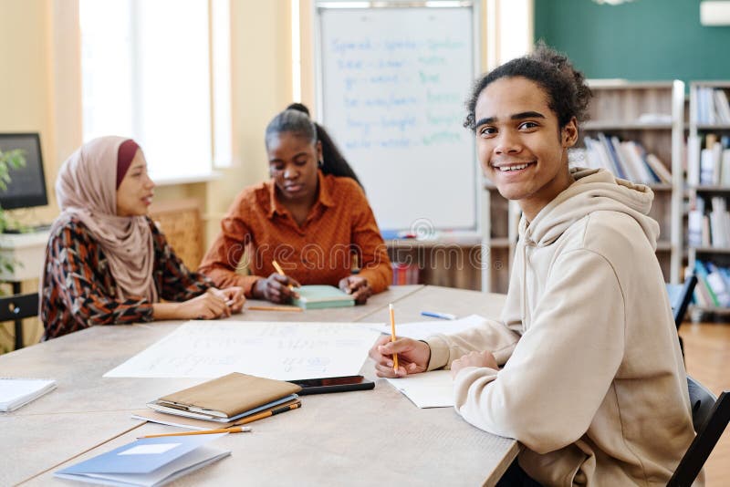 Immigrants Learning English Language Stock Photo - Image of help ...