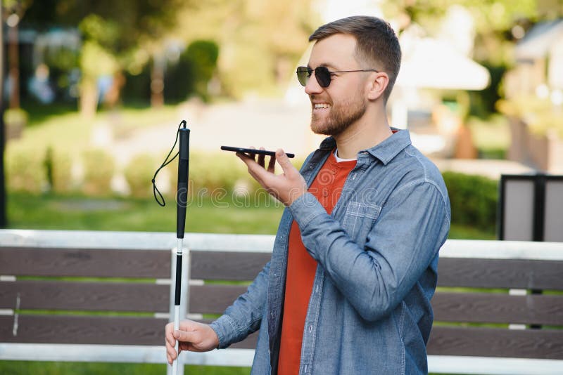 Blind Using Walking Stick Stock Photos - Free & Royalty-Free Stock ...