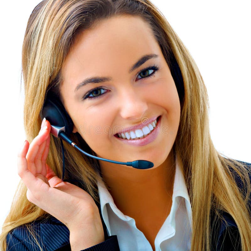 Young blond assistant stock photo. Image of foreground - 12609800