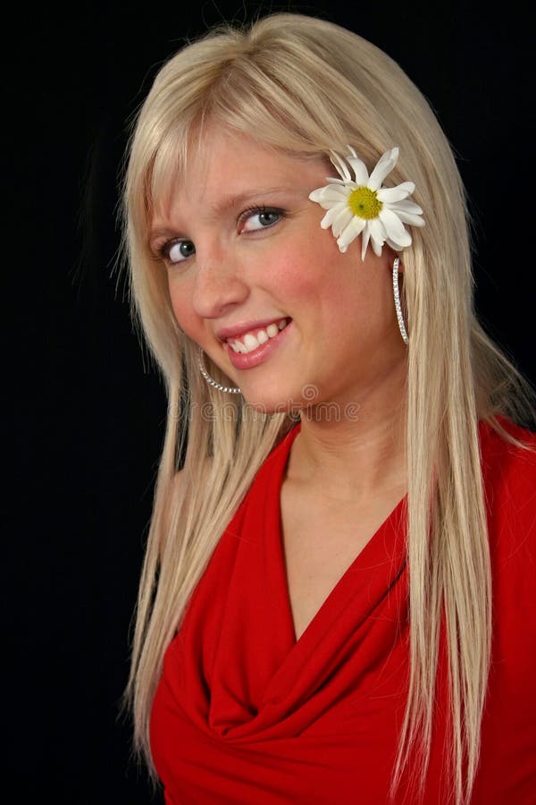 Young blond woman stock image. Image of girl, blond, freshness - 2277359