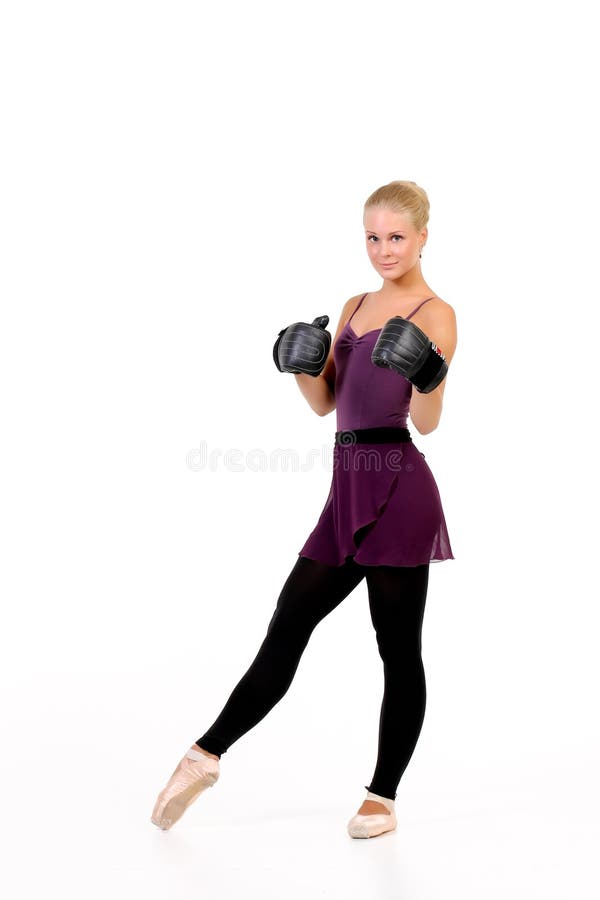 Young blonde ballerina stock image. Image of full, wear - 32740527