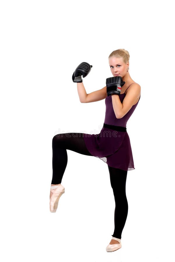 Young blonde ballerina stock image. Image of full, wear - 32740527