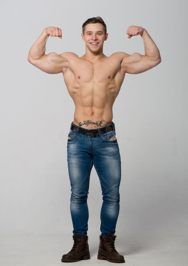 Young bodybuilder stock photo. Image of buff, athlete - 101385926