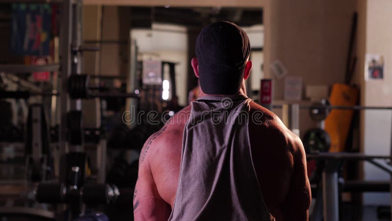 Young Bodybuilder Training in a Gym. Stock Video - Video of deadlift ...