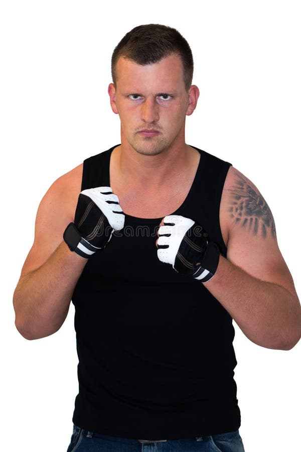 Young Boxer stock photo. Image of muscle, caucasian, person - 26031784