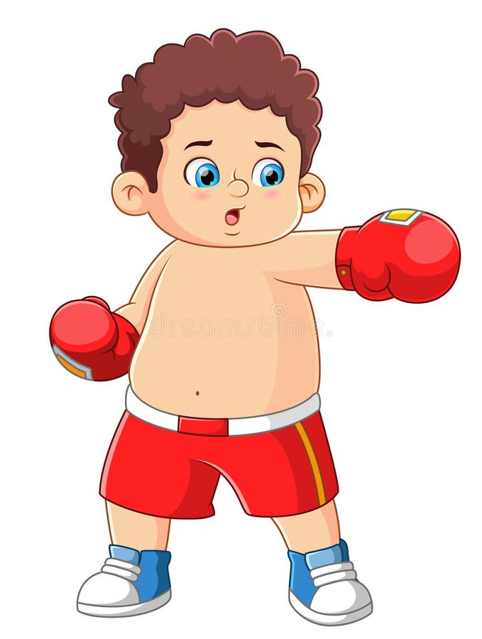 Fat Boxing Man Stock Illustrations – 55 Fat Boxing Man Stock ...