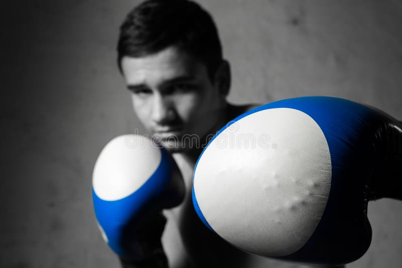 Young boxer fighter stock photo. Image of martial, young - 35121306