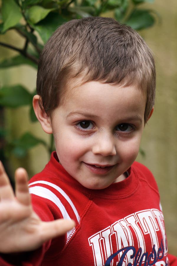 Young Boy stock image. Image of genial, greet, amiable - 9022323