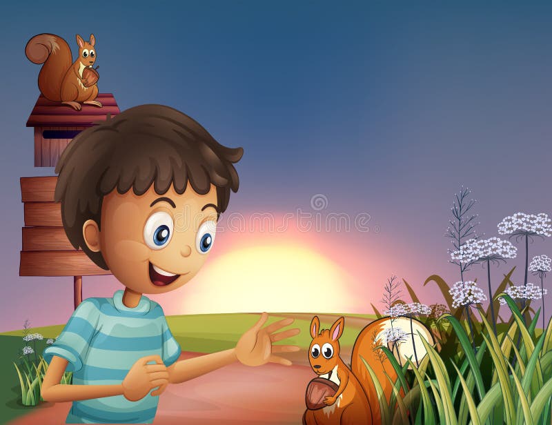 Squirrel Boy Stock Illustrations – 738 Squirrel Boy Stock Illustrations ...