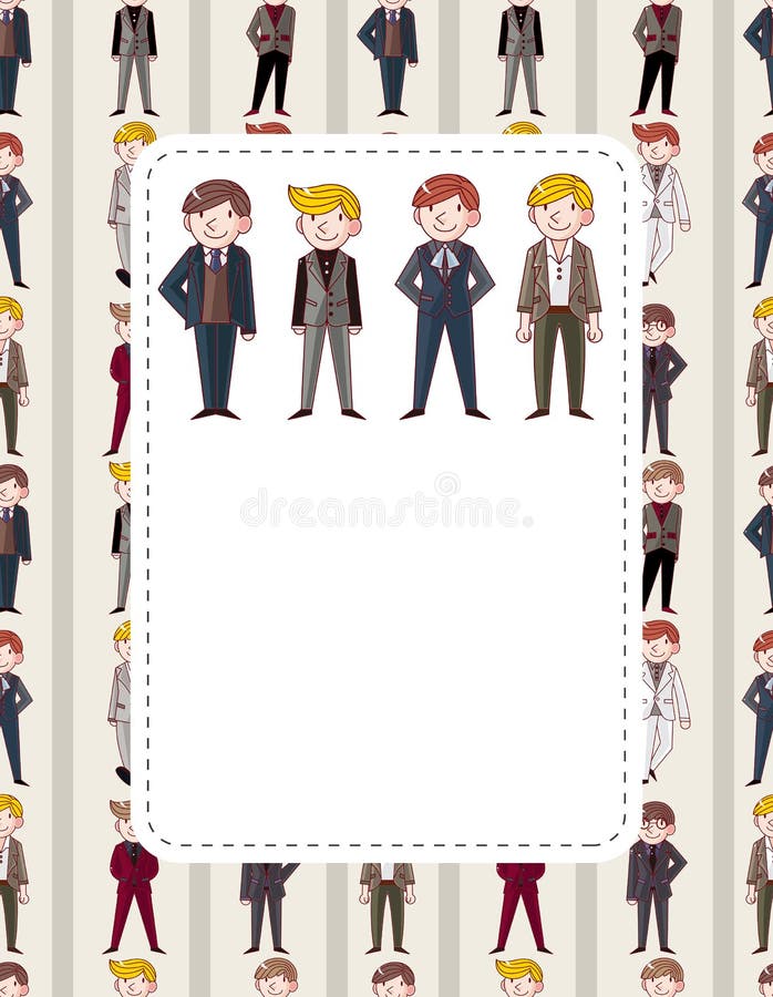 Young boy card stock vector. Illustration of handsome - 21411067