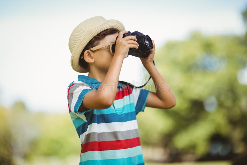 Man Clicking Photograph of His Friends Stock Photo - Image of clothing ...
