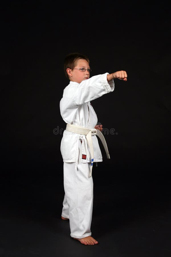 Young Boy Demonstrating Right Stance Picture. Image: 6325433