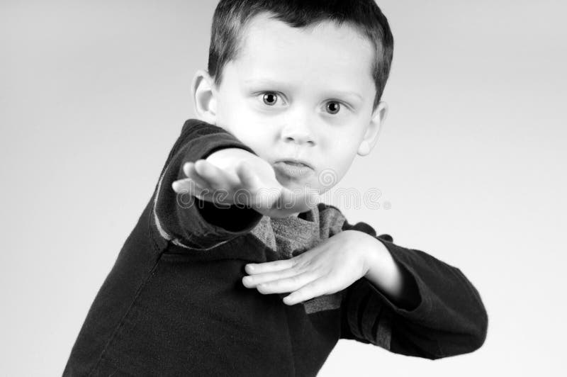 Young boy doing moves stock image. Image of aggression - 8277545