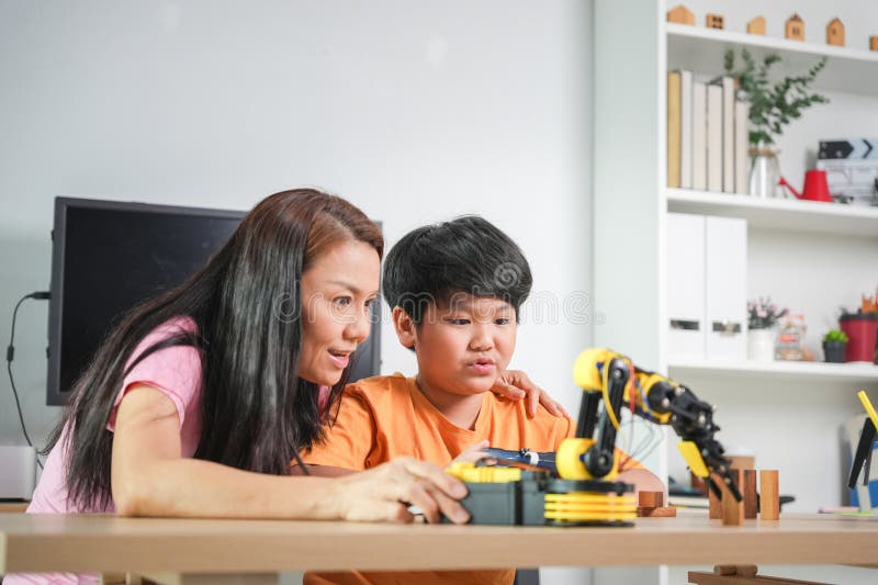 122 Robot Mother Son Stock Photos - Free & Royalty-Free Stock Photos ...