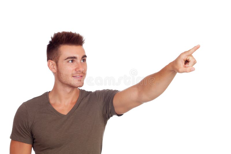 Young Boy Indicating Something Stock Photos - Free & Royalty-Free Stock ...