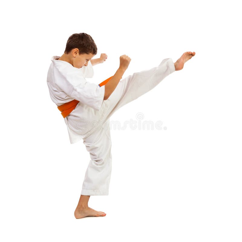 Karate kids stock photo. Image of childhood, martial - 28376244