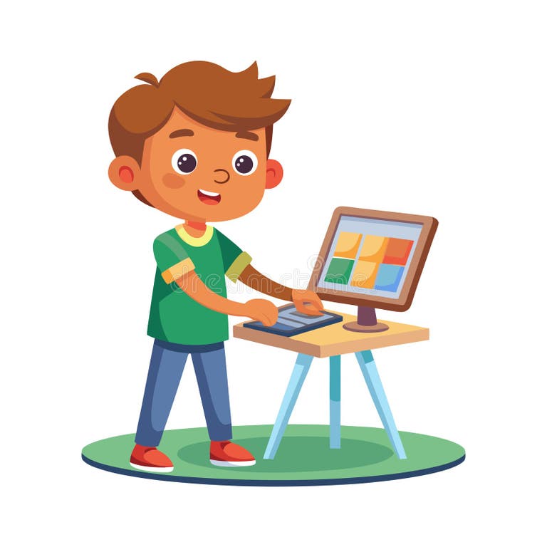 Boy Learning Coding Stock Illustrations – 1,071 Boy Learning Coding Stock Illustrations, Vectors ...