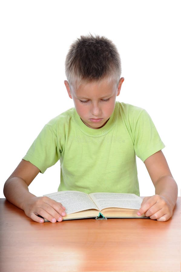Young boy learning stock image. Image of concentrate - 71741445