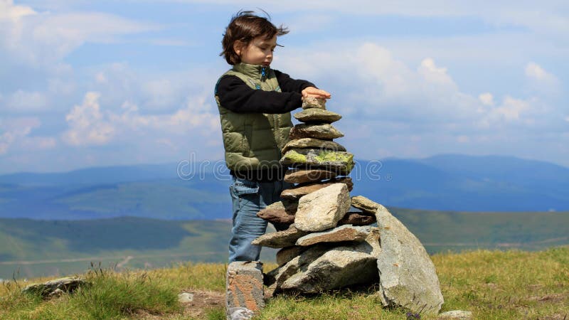 Young boy making a wish stock photo. Image of bound, imagination - 32517790