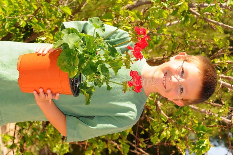 434 Little Boy Picking Flowers Stock Photos - Free & Royalty-Free Stock ...