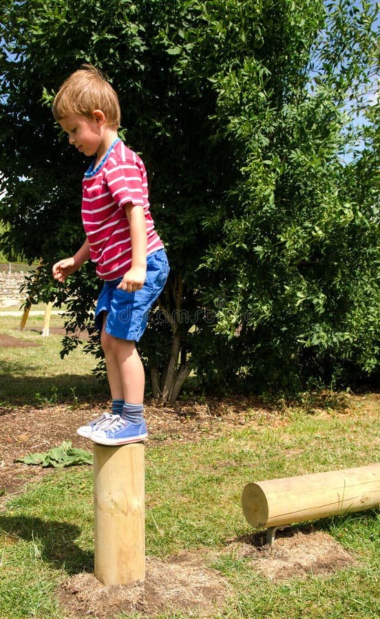 Young boy in playground stock photo. Image of playground - 33392542
