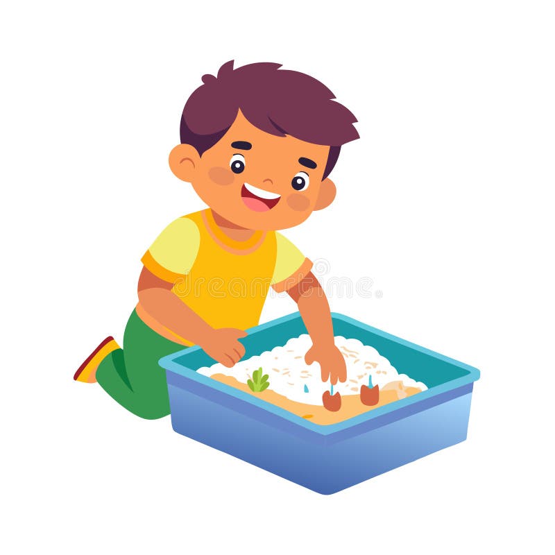 Sensory Bin Stock Illustrations – 34 Sensory Bin Stock Illustrations ...
