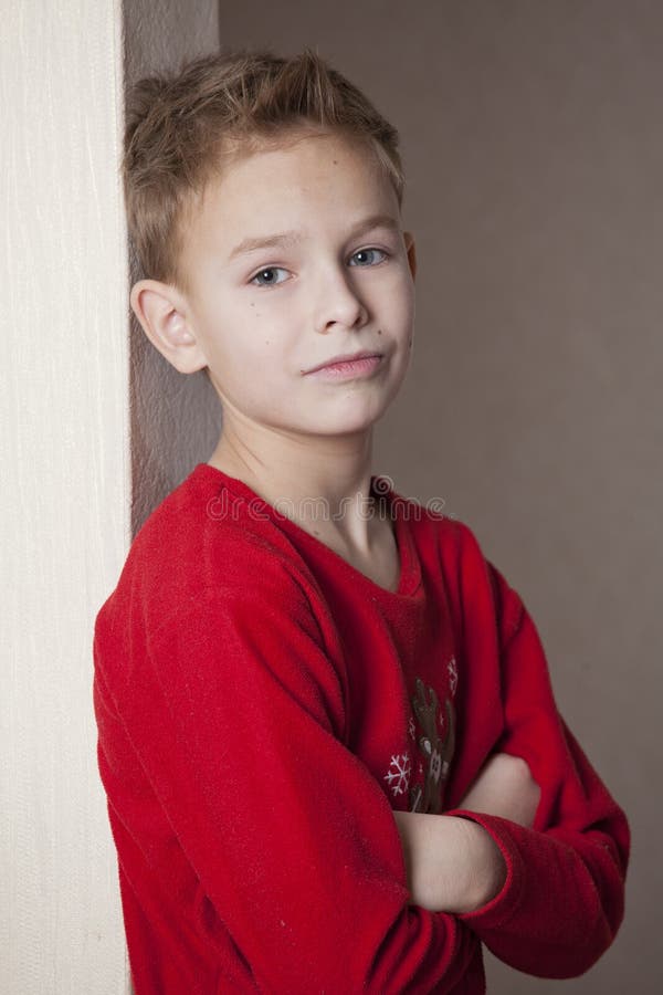Young boy portrait stock photo. Image of studio, children - 28575226