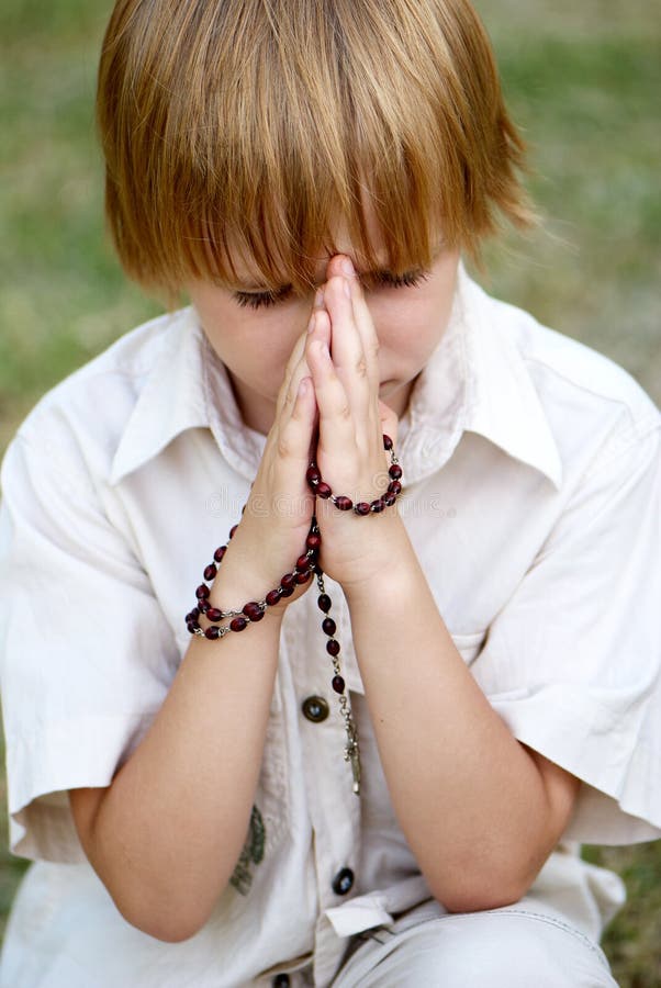 Young boy praying stock photo. Image of believe, people - 13785368