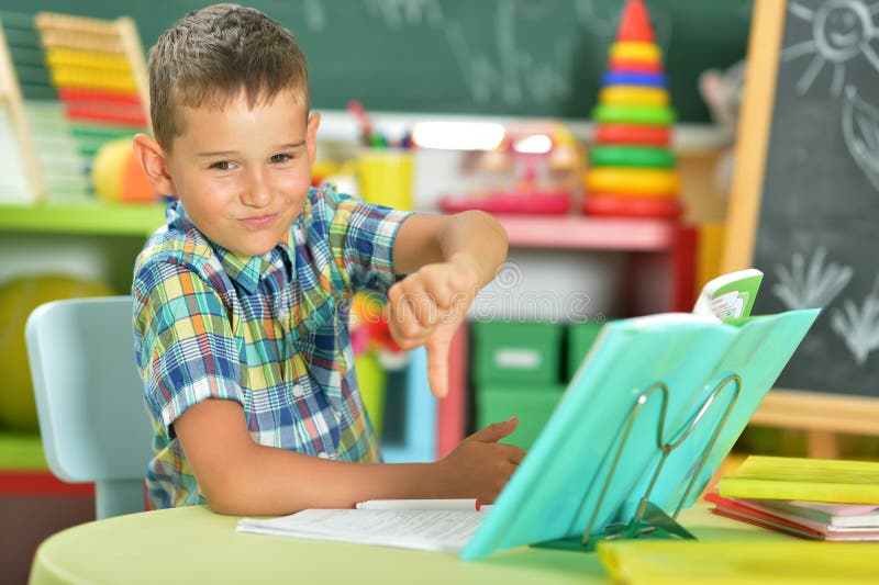 Young Boy Showing Thumb Down Stock Image - Image of teenager, caucasian ...