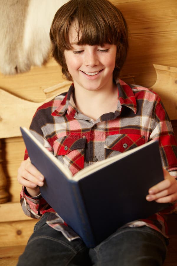 Boy reading a scroll stock photo. Image of person, read - 3090820