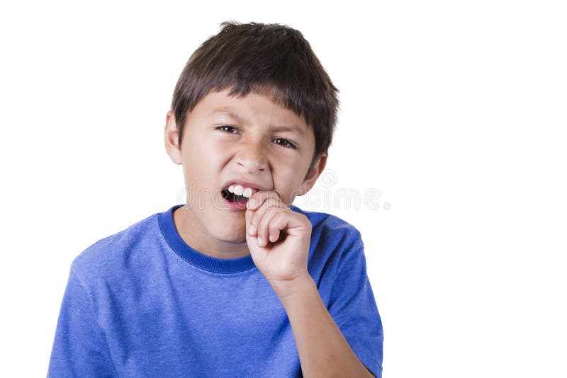 Young boy with toothache stock image. Image of isolated - 37036651