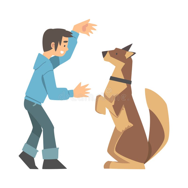 Command Dog Sit Stock Illustrations – 412 Command Dog Sit Stock ...