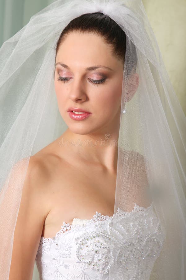 Stressed bride. stock image. Image of woman, young, stressed - 2543025