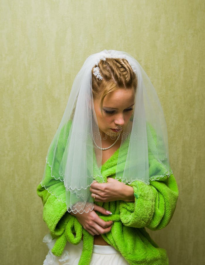 Young bride getting ready stock image. Image of beautiful - 31808425