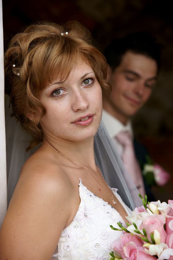 Young Bride and Groom stock image. Image of girl, special - 10693929