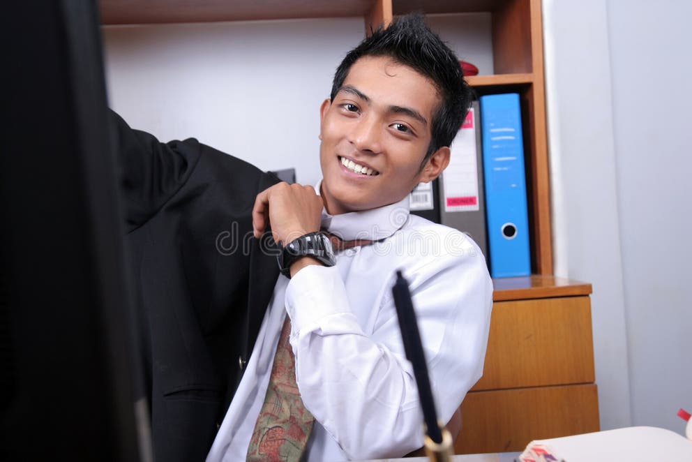 Young business executive stock image. Image of grooming - 8653795