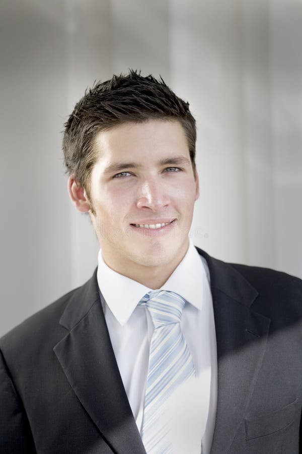 Young business man stock photo. Image of beauty, contemporary - 7868960