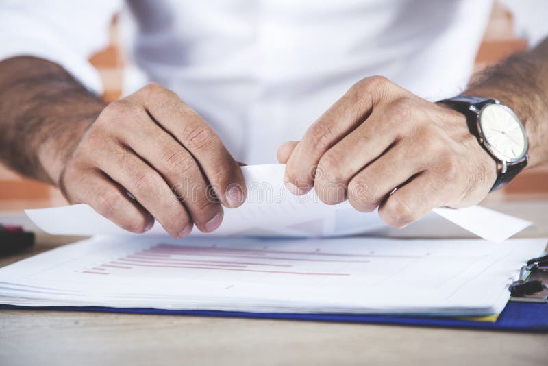 Business Man Signing Documents Stock Image - Image of businessman ...