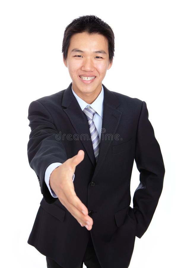 Hand shake stock image. Image of isolated, hand, consultant - 5032103