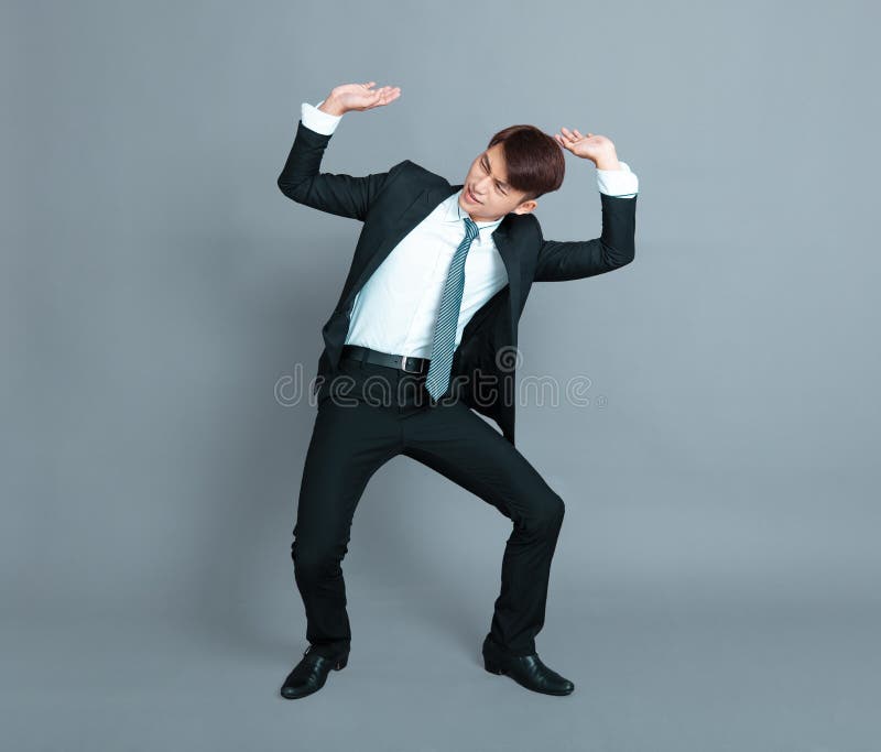 Man Lifting Something stock image. Image of gesturing - 25630507